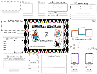 Sticker Story Pack 2 and Freebie : Blue Skies with Jennifer White