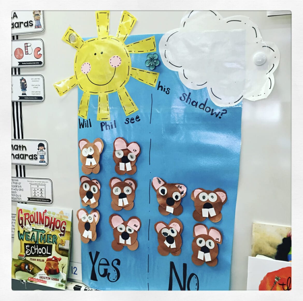 Groundhog Day Activities : Blue Skies with Jennifer White