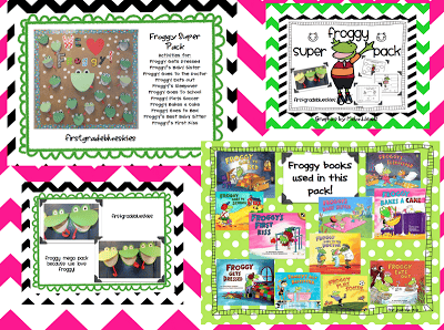 Froggy Super Pack, Spring Labeling, and a Freebie, too! : Blue Skies ...