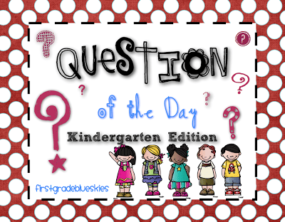 Question of the Day for Kindergarten : Blue Skies with Jennifer White