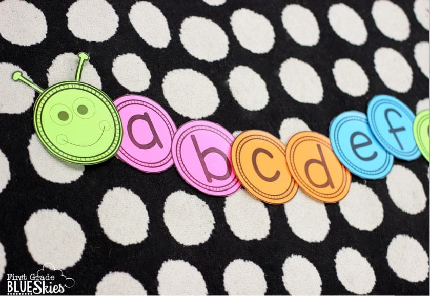 Back to School FREEBIES: ABC Caterpillar and Banner