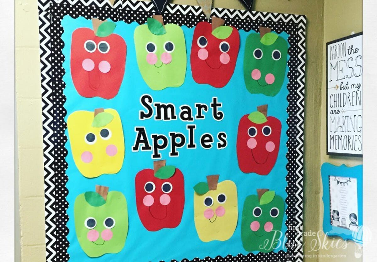 Apple Ideas for Teachers and Letters R-U : Blue Skies with Jennifer White