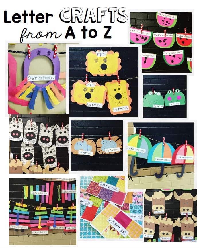 Letter Crafts from A-Z : Blue Skies with Jennifer White