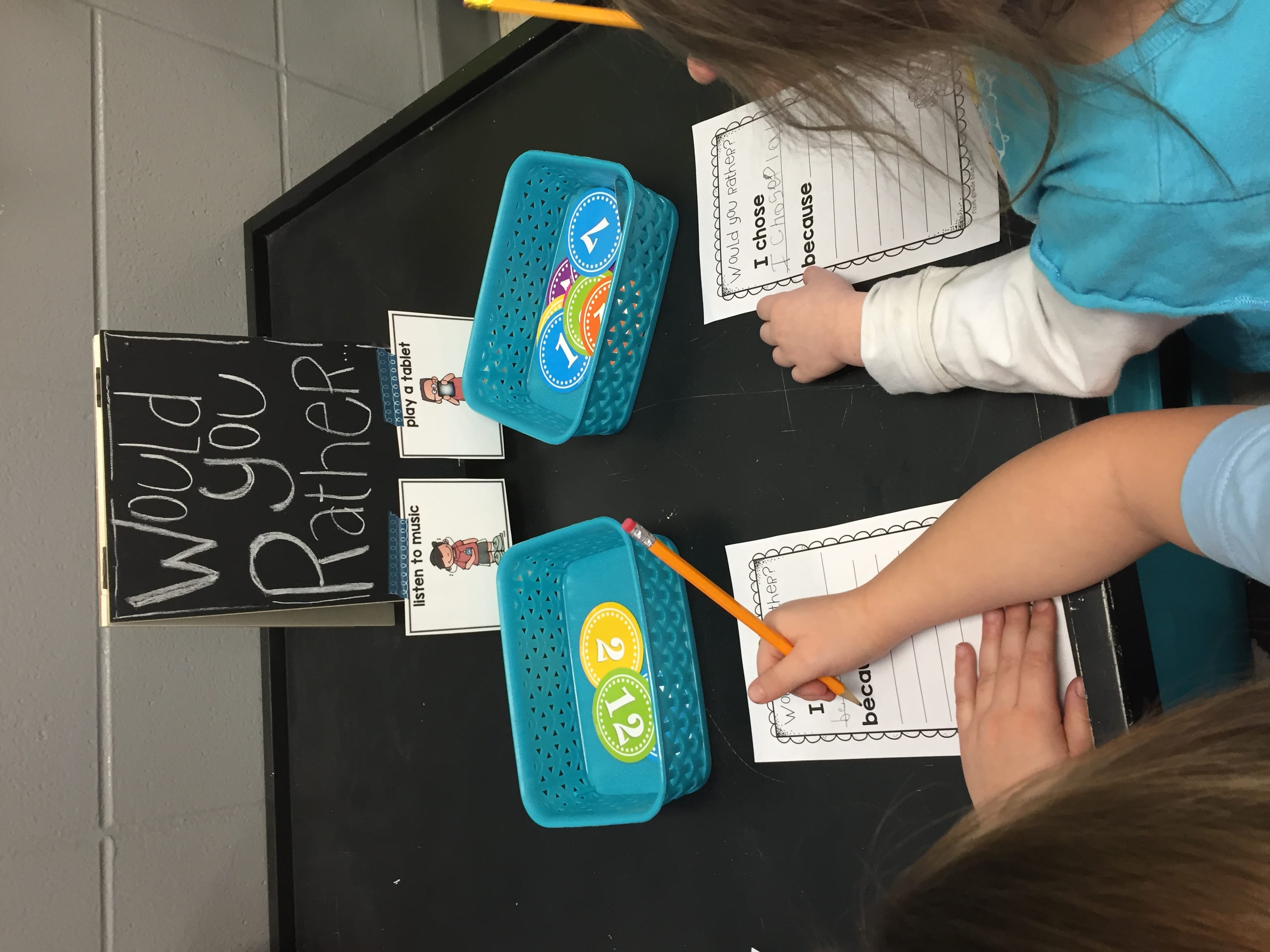 Would You Rather: Question, Answer, & Justify