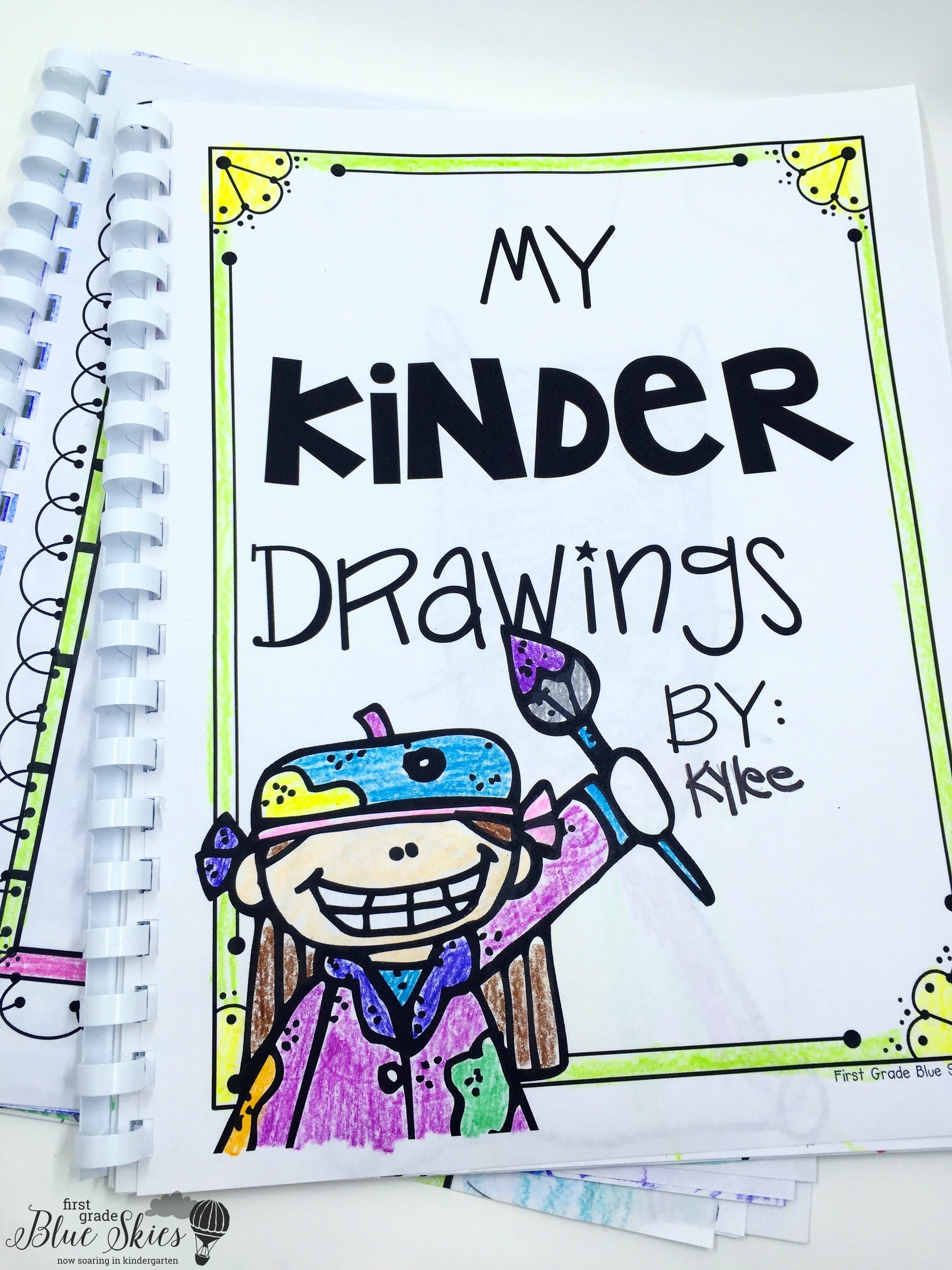 Graduation Directed Drawing and FREE Book Covers : Blue Skies with ...