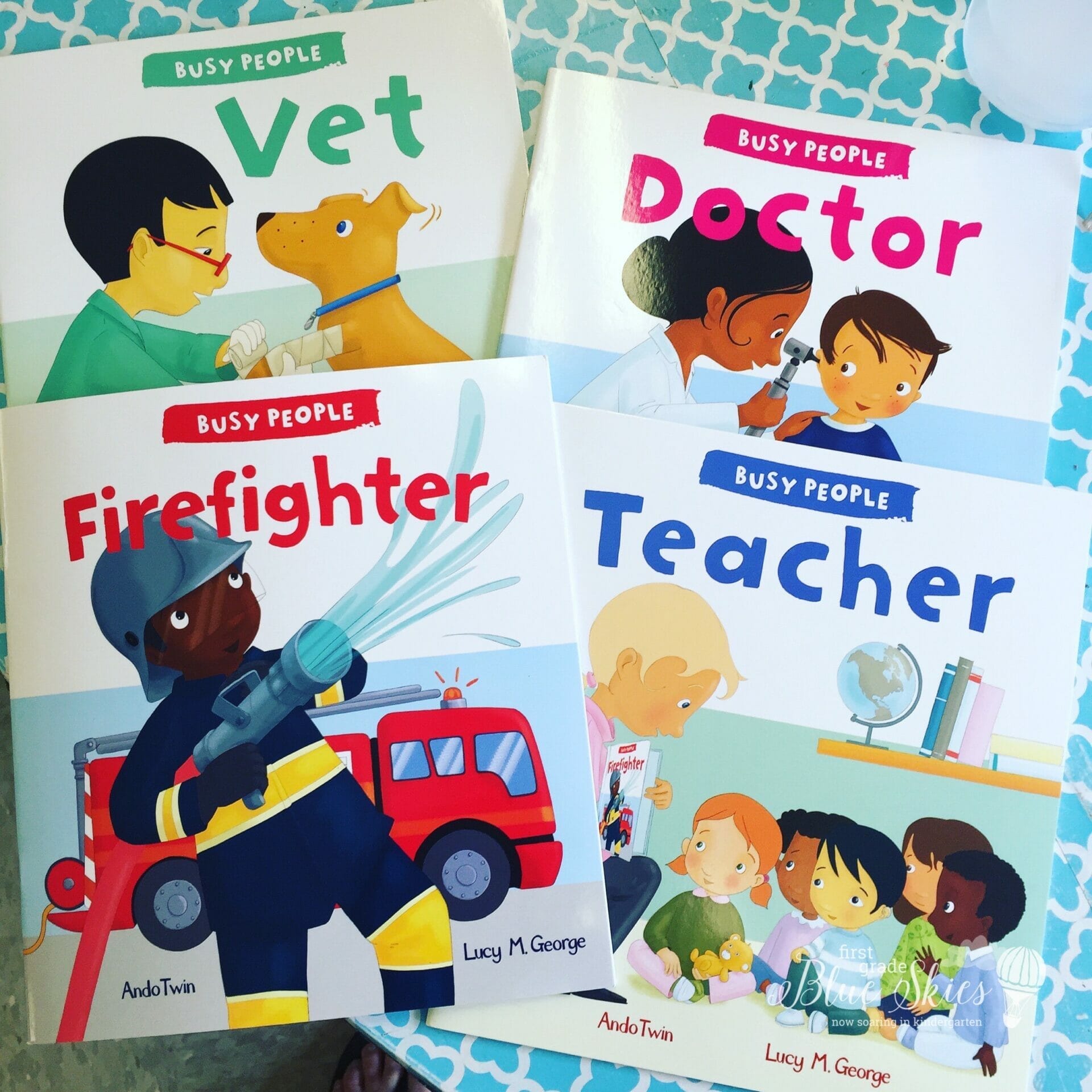 Community Helper Group Activity : Blue Skies with Jennifer White