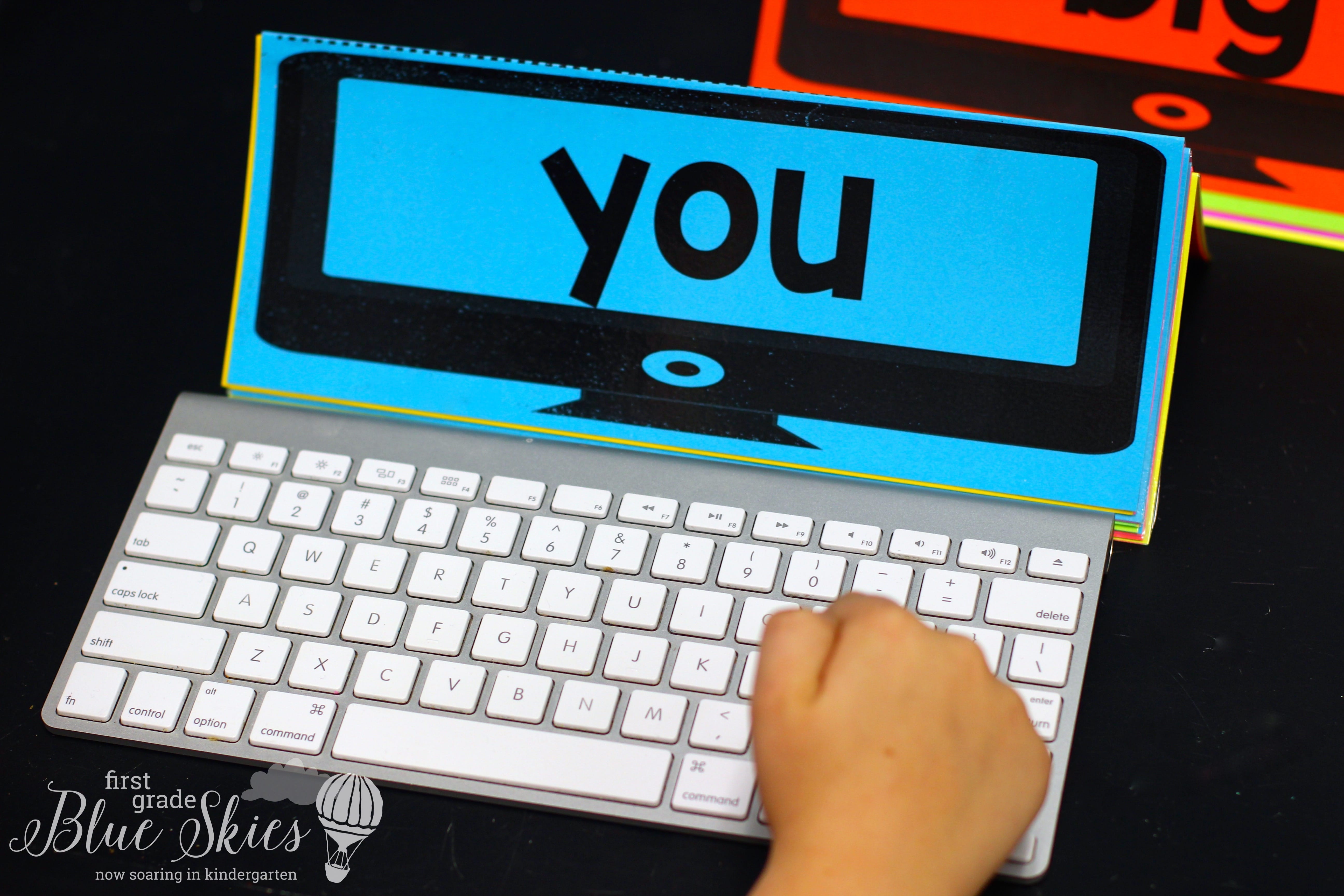 Sight Word Station Freebie : Blue Skies with Jennifer White