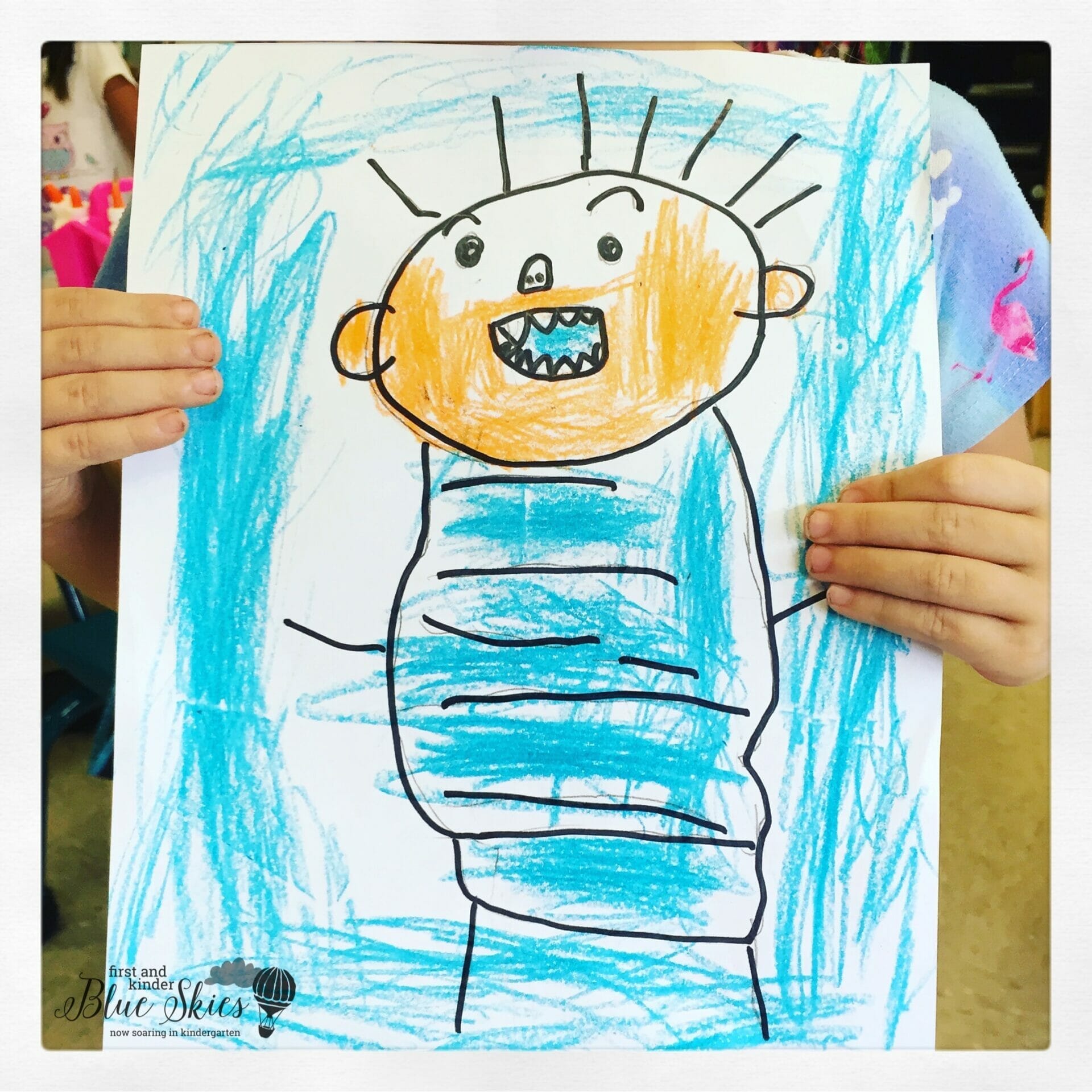 No, David! Directed Drawing : Blue Skies with Jennifer White