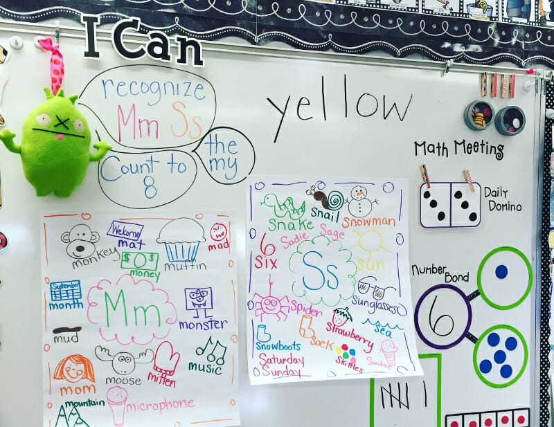 I Can Statements Kindergarten : Blue Skies with Jennifer White