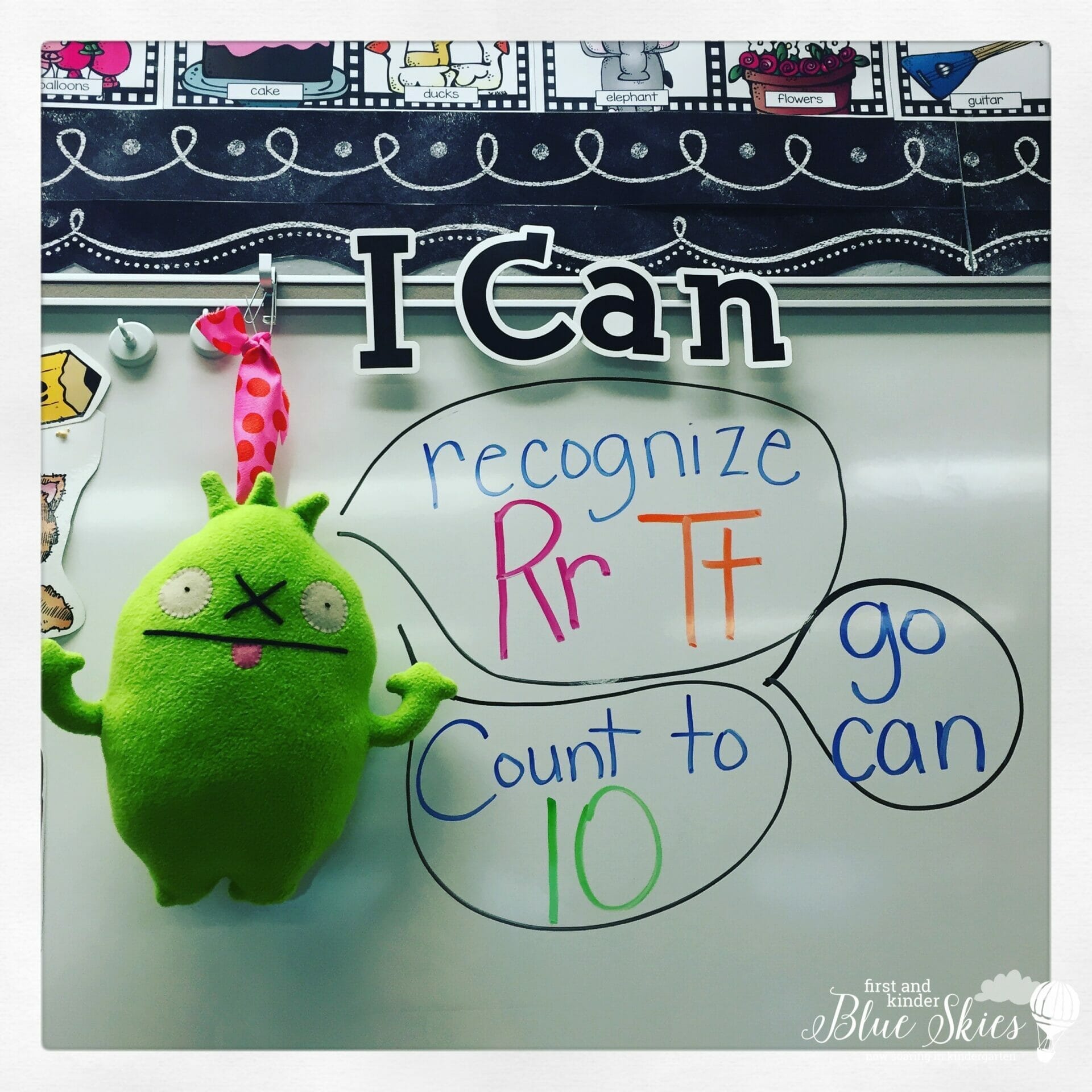 I Can Statements Kindergarten : Blue Skies with Jennifer White