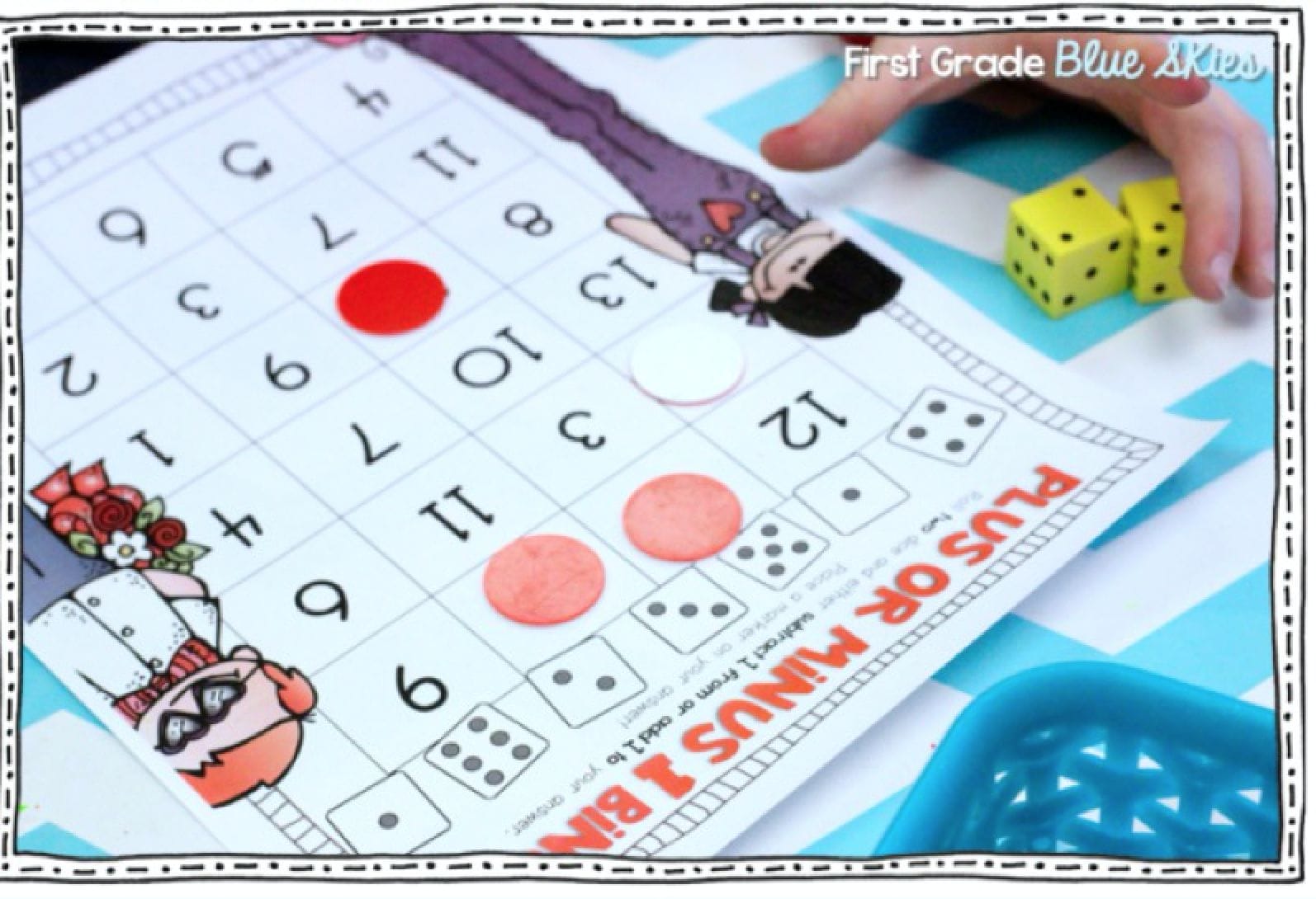Using Dice in the Classroom : Blue Skies with Jennifer White