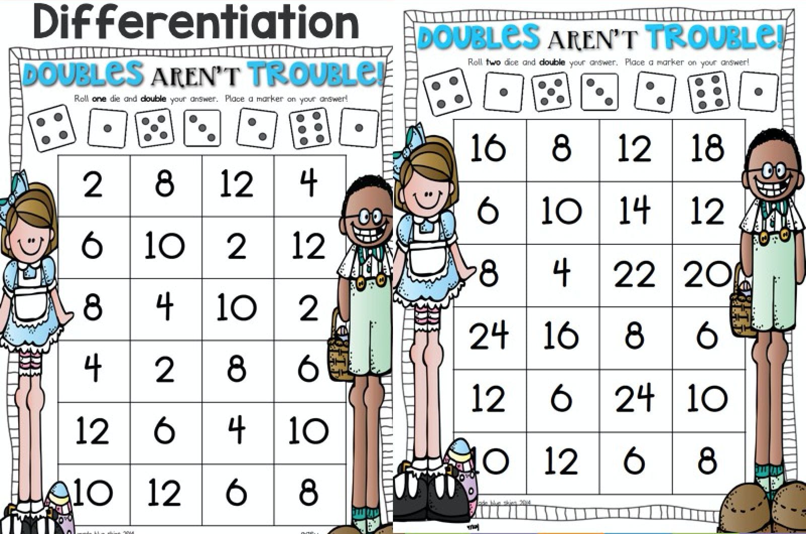 Using Dice in the Classroom : Blue Skies with Jennifer White