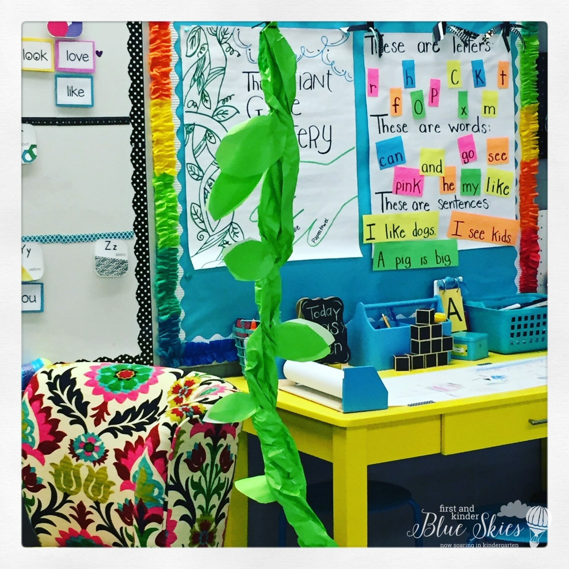 Jack and the Beanstalk Activities : Blue Skies with Jennifer White