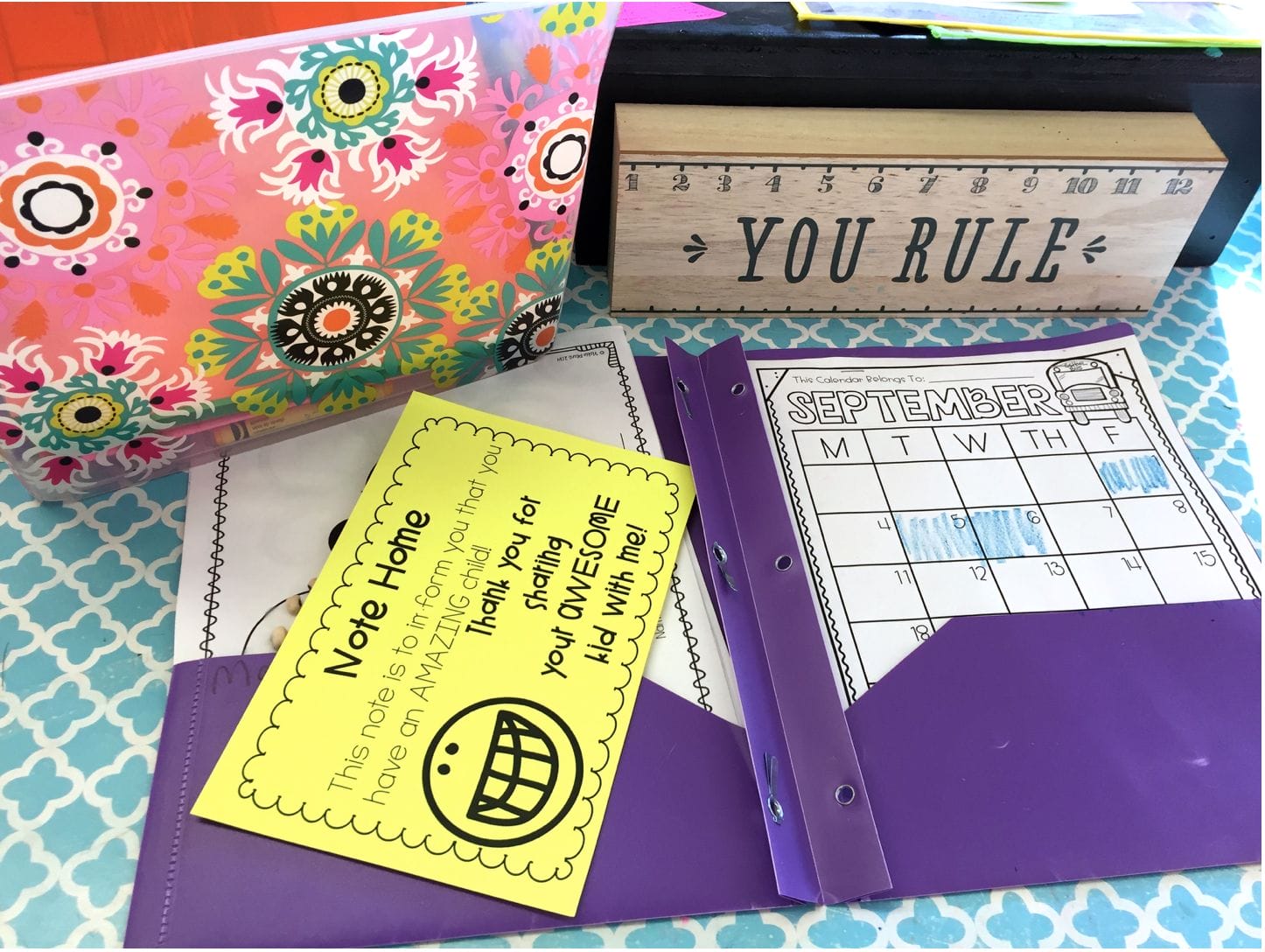 Positive Notes for Students and Parents : Blue Skies with Jennifer White