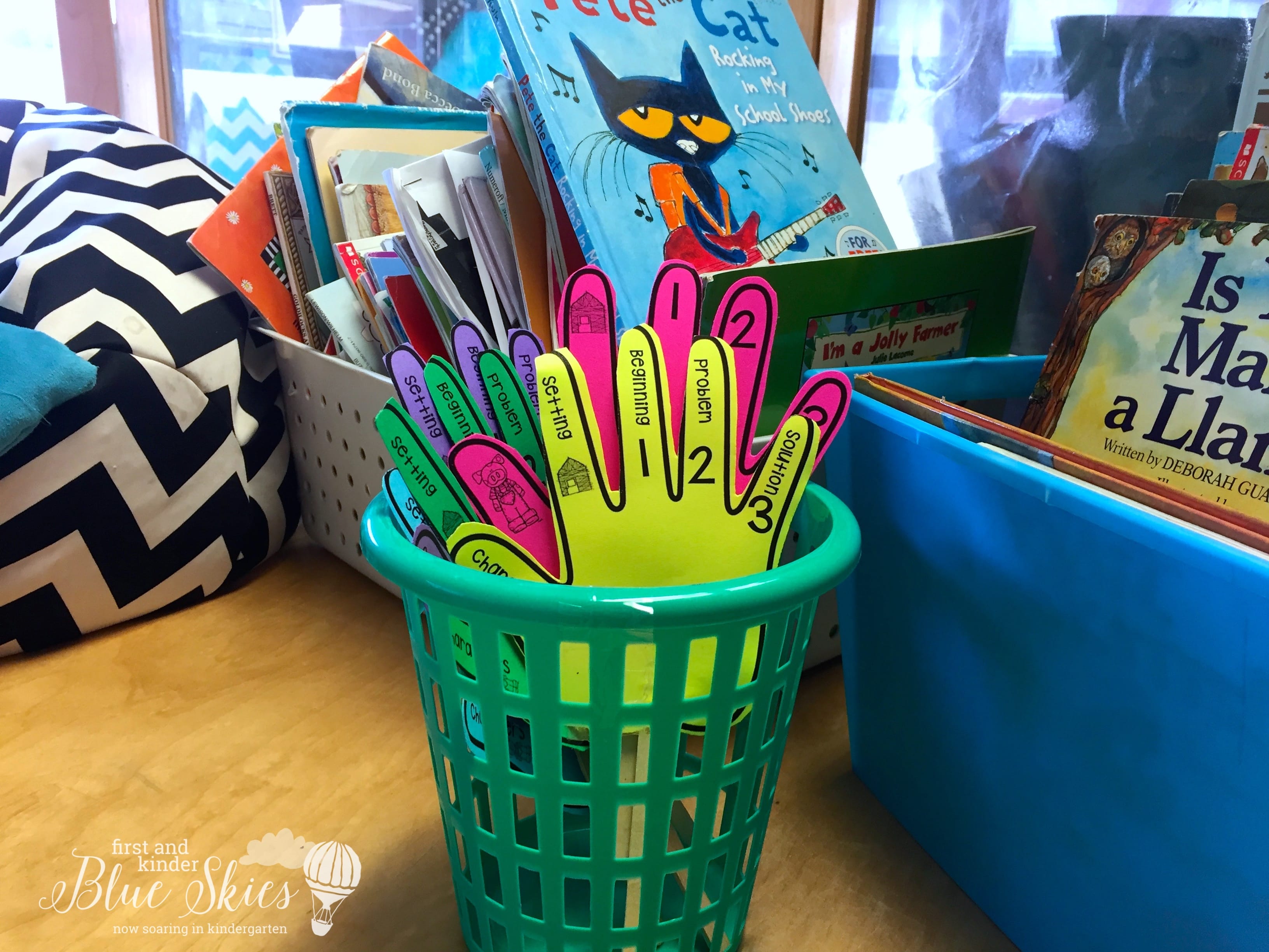 Story Retell Hands : Blue Skies with Jennifer White