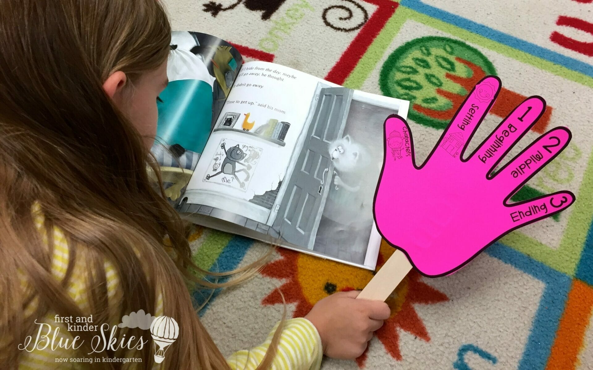 Story Retell Hands : Blue Skies with Jennifer White