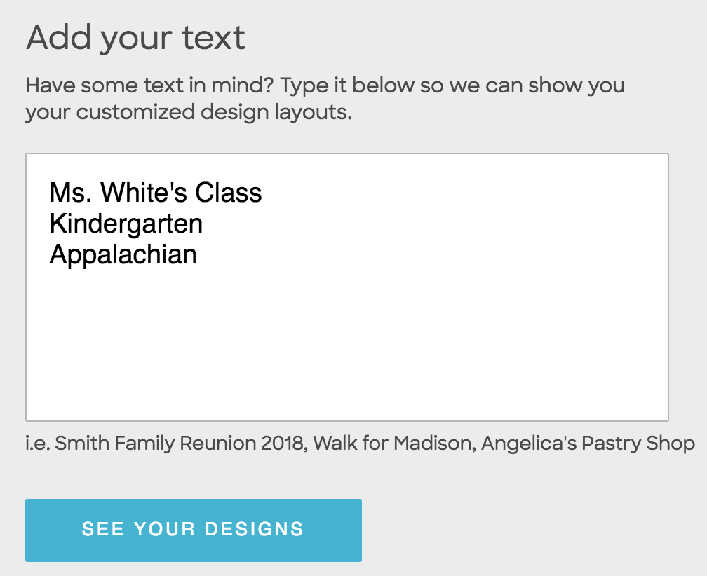 Class T-Shirts by Custom Ink : Blue Skies with Jennifer White