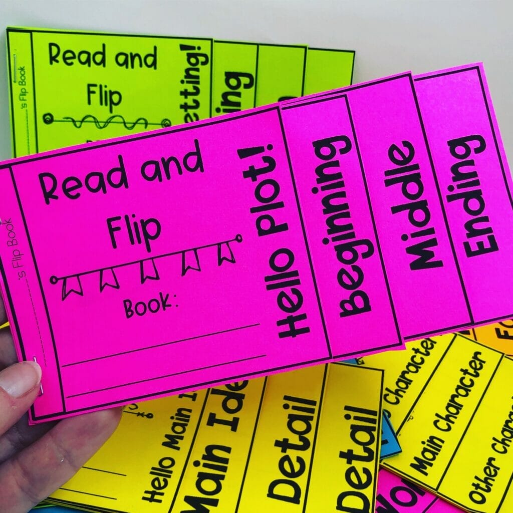 Literacy Flip Books : Blue Skies with Jennifer White