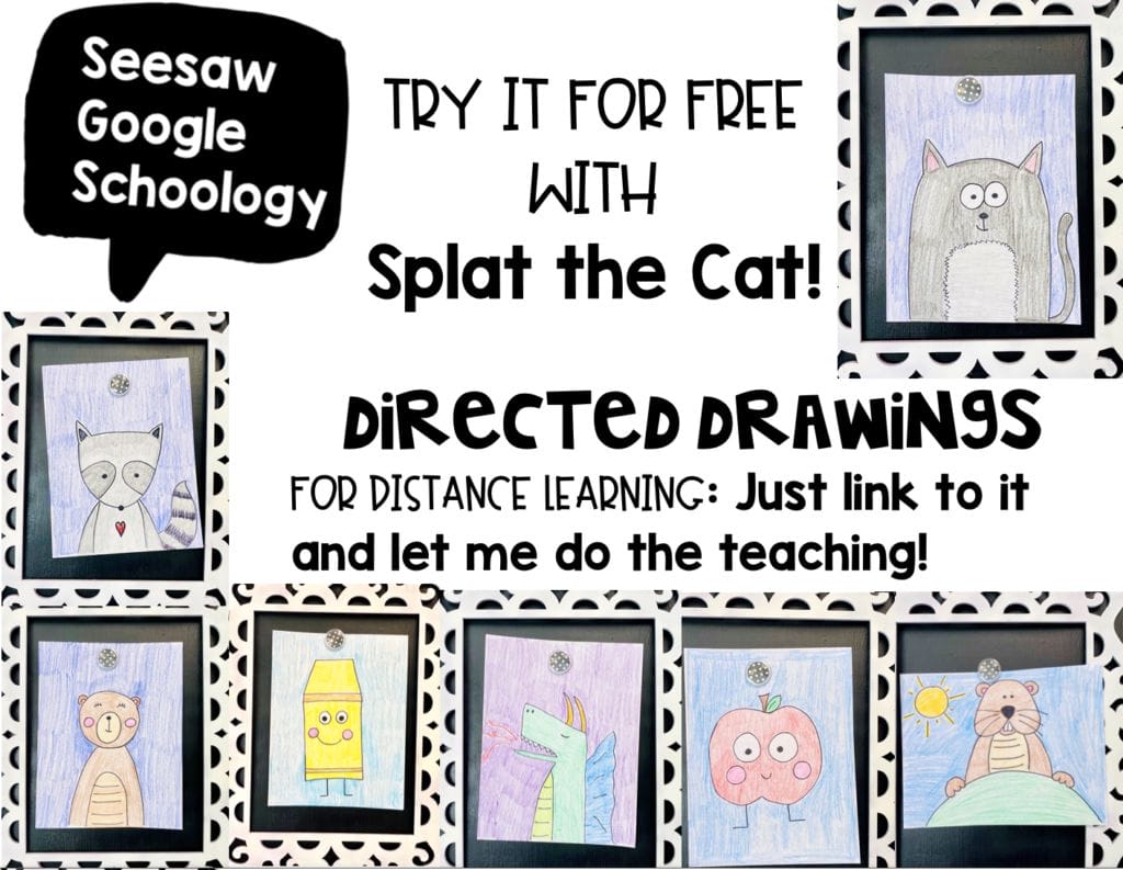 Directed Drawings for Distance Learning : Blue Skies with Jennifer White