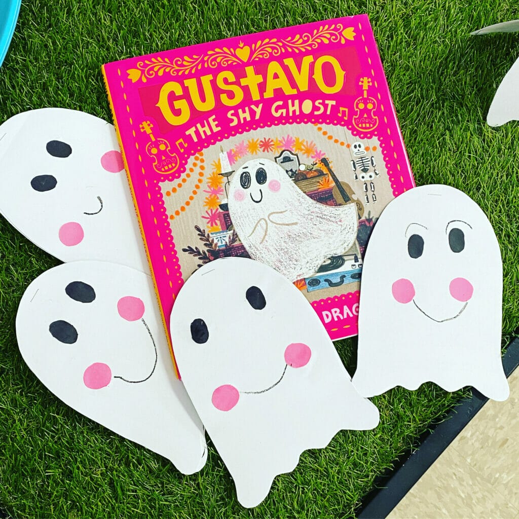 Gustavo the Shy Ghost Activities : Blue Skies with Jennifer White