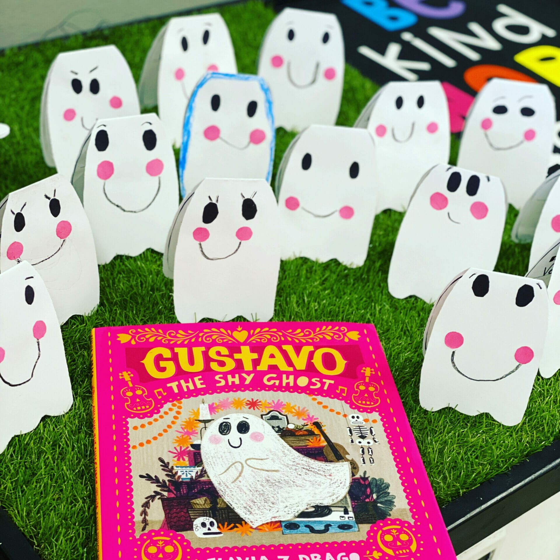 Gustavo the Shy Ghost Activities : Blue Skies with Jennifer White