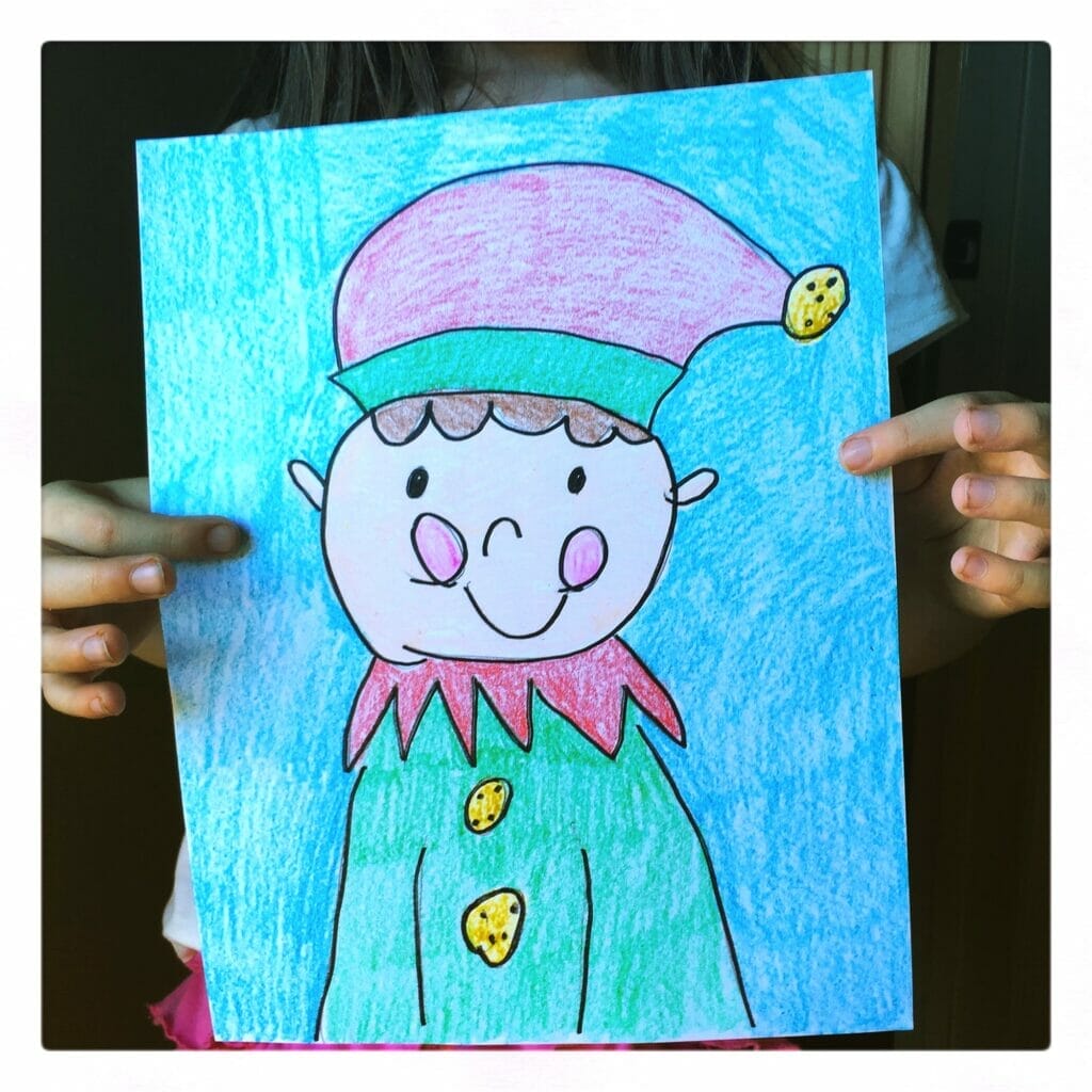 Christmas Directed Drawings are Easy and Fun