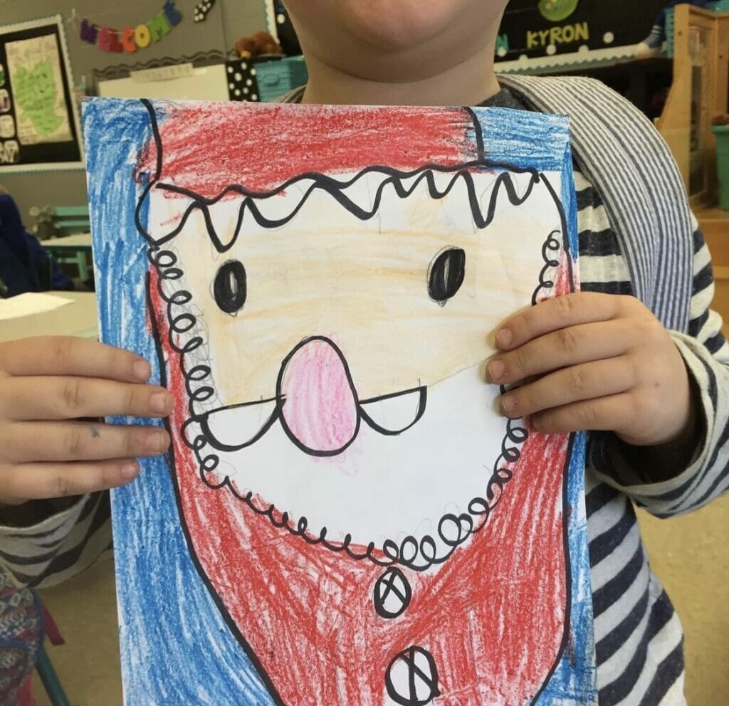 Christmas Directed Drawings are Easy and Fun