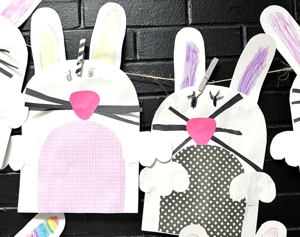 Spring Chick and Bunny Crafts : Blue Skies with Jennifer White