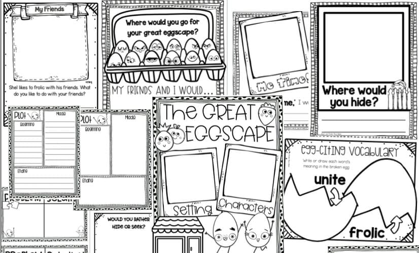 The Great EGGscape Craft : Blue Skies with Jennifer White