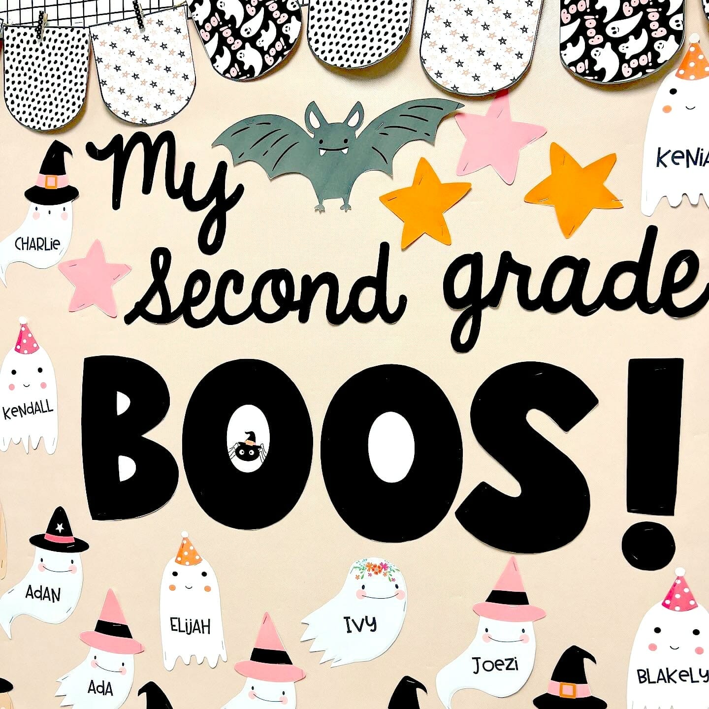 Boo! Bulletin Board : Blue Skies with Jennifer White