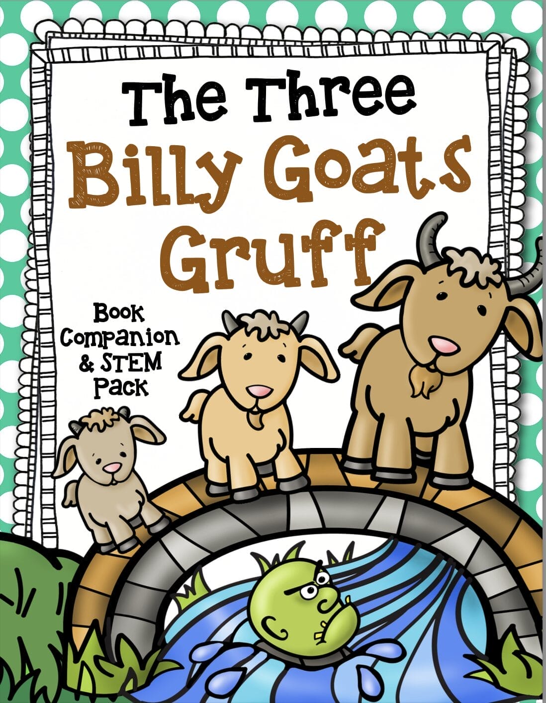 Three Billy Goats Gruff Book Companion : Blue Skies with Jennifer White