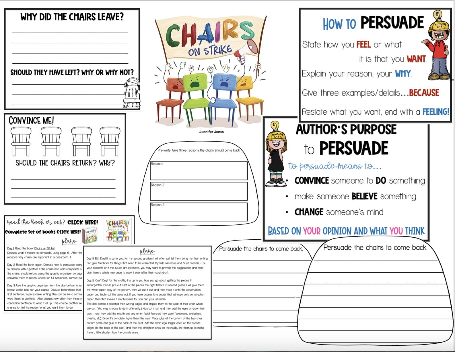 Chairs on Strike Writing : Blue Skies with Jennifer White